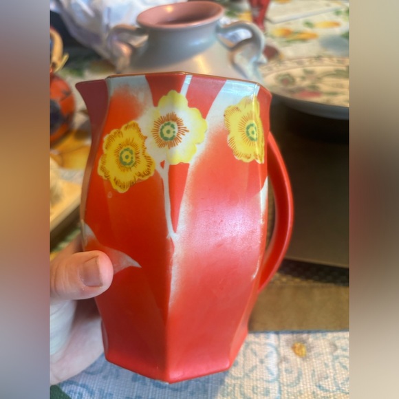 Source Unknown | Kitchen | Vibrant Asian Pitcher | Poshmark